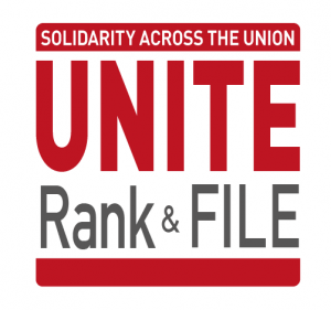 London Rank & File meeting Thursday 7 November – Unite Rank & File